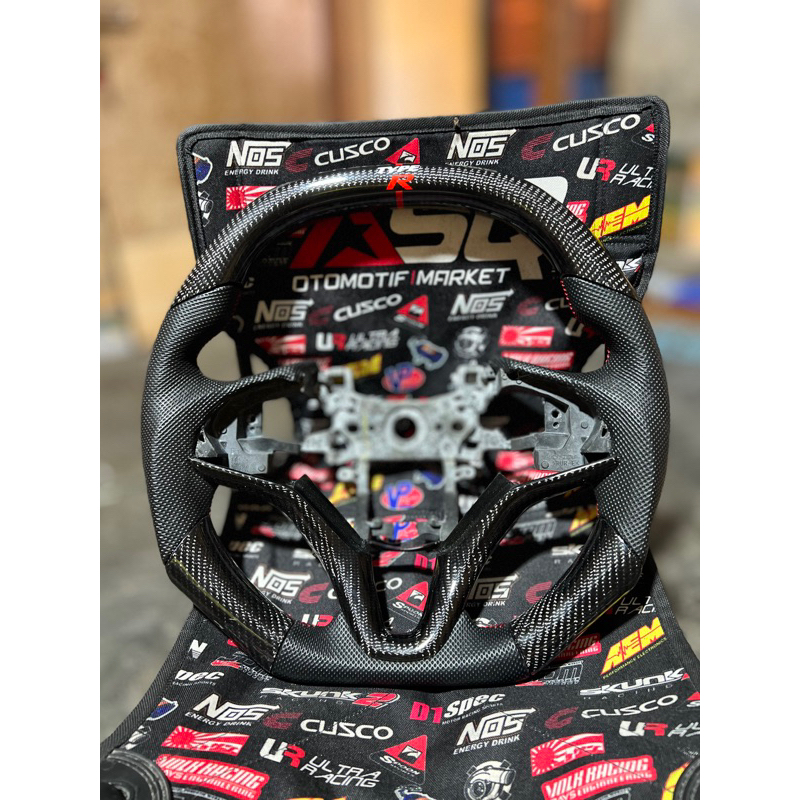 Jual STIR HONDA JAZZ GK5 HRV carbon type r MODEL TYPE R STEER HONDA ...