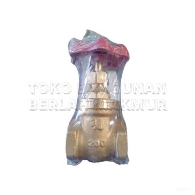 Jual Onda stop kran gate valve kuningan¾" | Shopee Indonesia