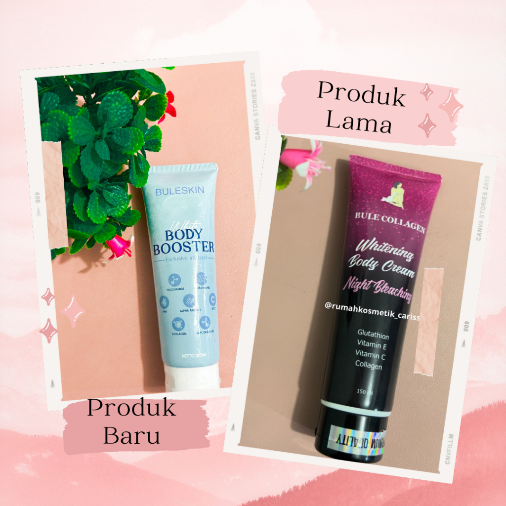 Jual Bule skin Body Booster/ Collagen Bleaching night /Bleaching Badan ...