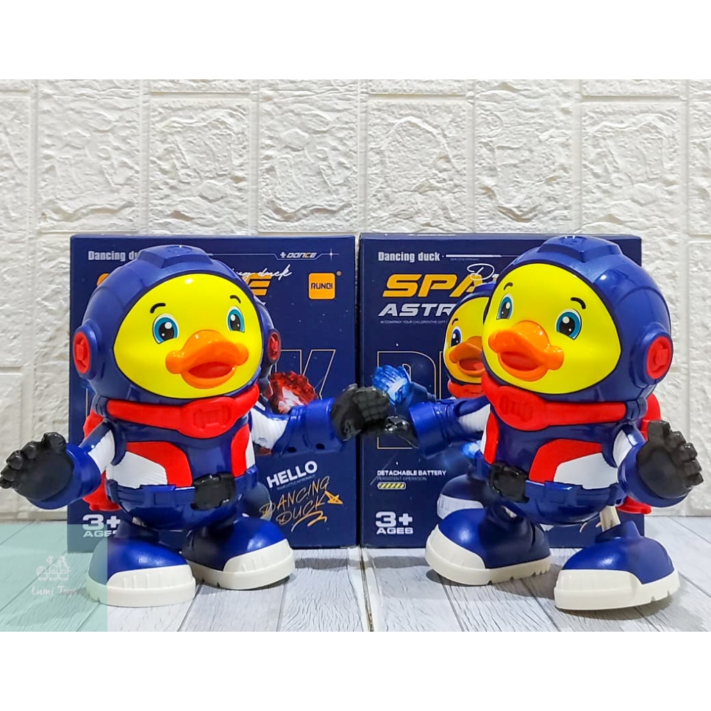 Jual Mainan Anak Space Astronaut Duck Bebek Astronot Dance 9034C ...