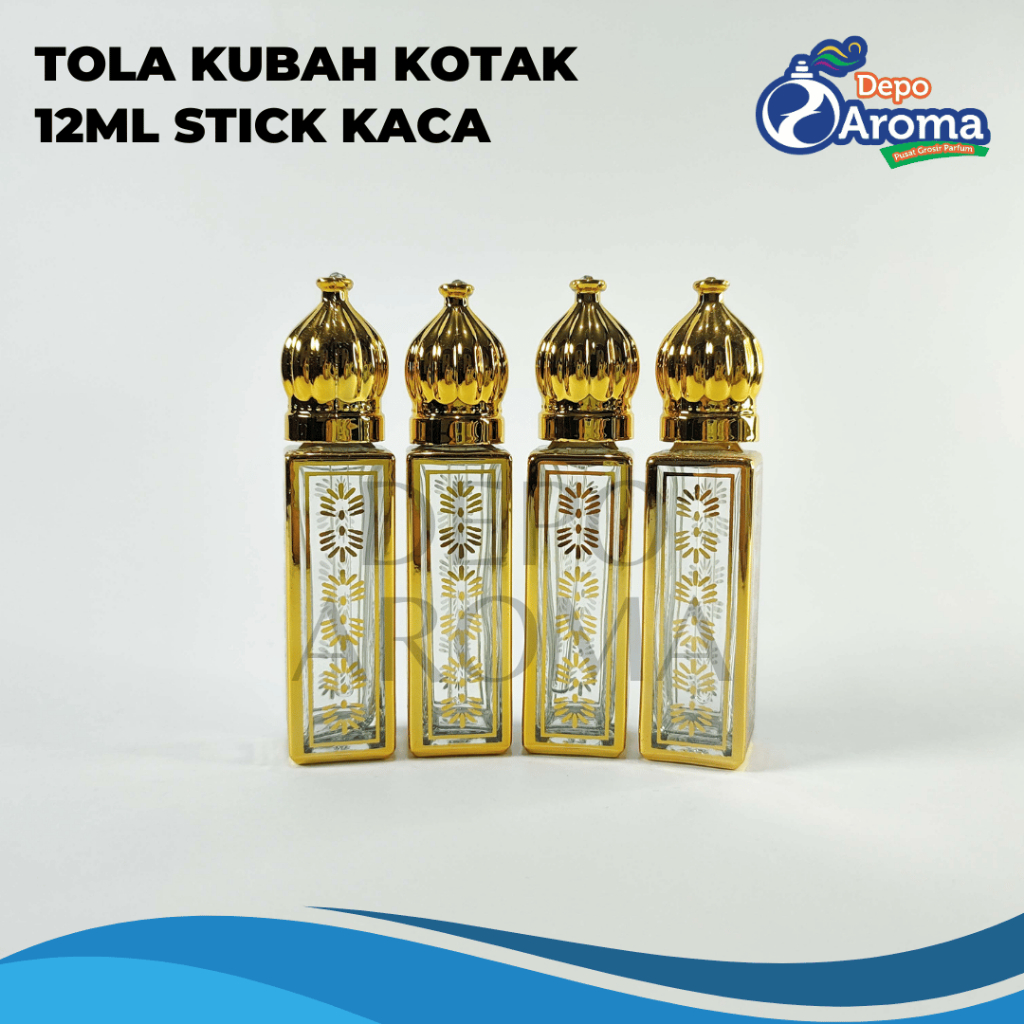 Jual Botol Parfum Tola Kubah Kotak Stick Kaca 12ml (1 Lusin) | Shopee ...