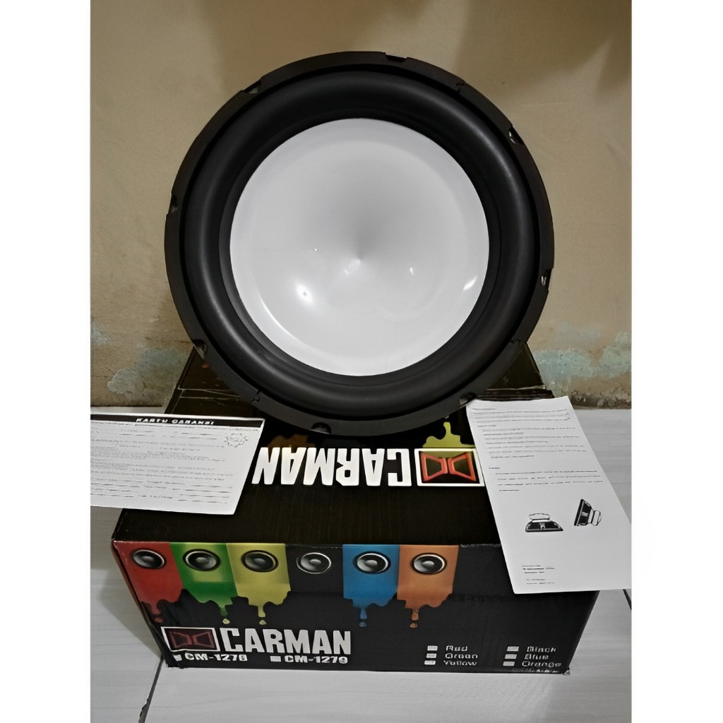 Jual SUBWOOFER 12 Inch DOUBLE COIL Carman CM-1279 | Shopee Indonesia
