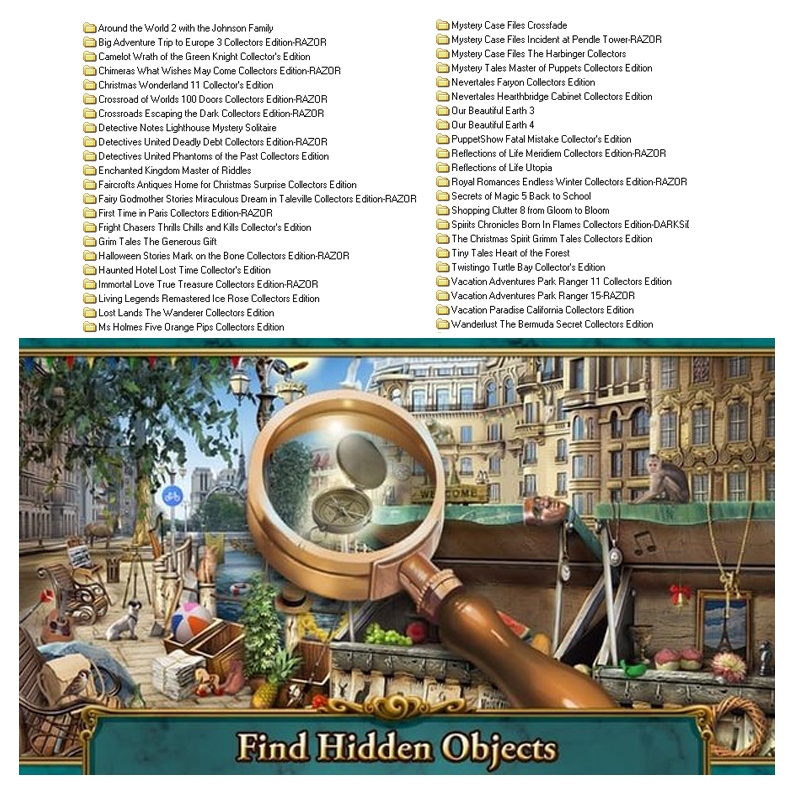 Jual KOLEKSI PC GAME HIDDEN OBJECT 2024 | Shopee Indonesia