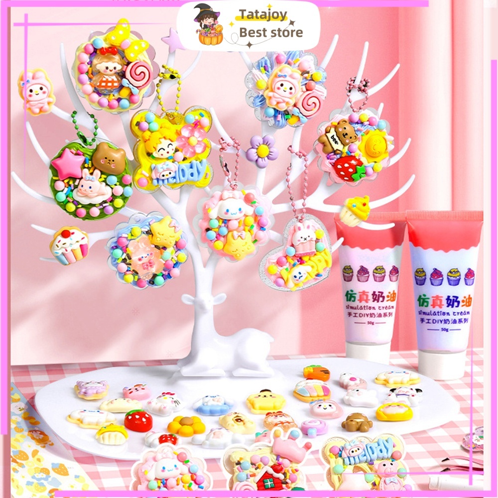 Jual DUDU diy gantungan kunci akrilik set Pohon Tanduk Rusa Guka Set ...