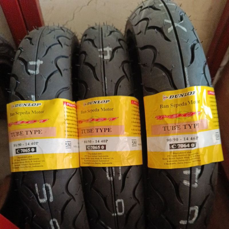 Jual Ban luar DUNLOP 90/90-14 TT 901 80/90-14 semua motor matic ring 14 ...