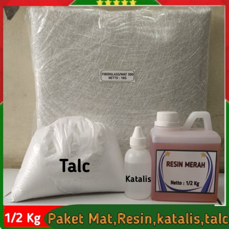Jual Paket Resin (Mat,Talc,Katalis) | Shopee Indonesia