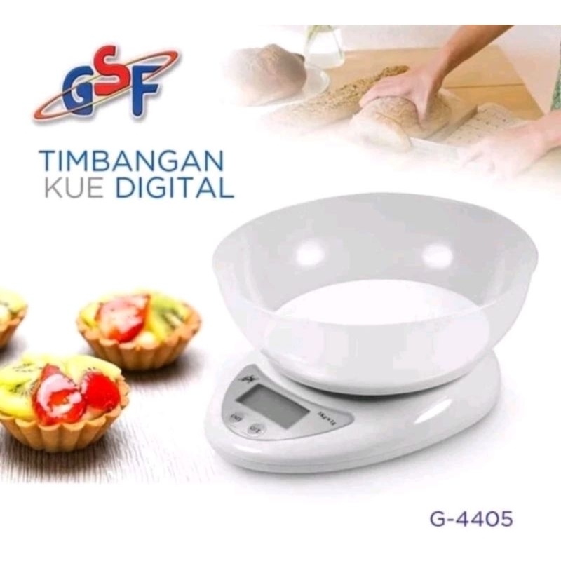 Jual TIMBANGAN KUE DIGITAL 5KG GSF G-4405 timbangan digital mini ...