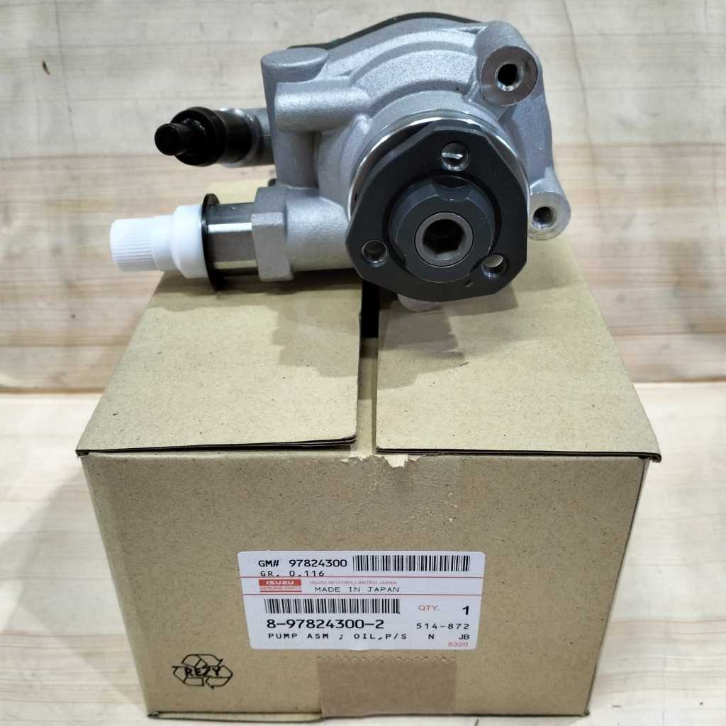 Jual POMPA POWER STEERING PUMP STERING ASM OIL P/S ISUZU DMAX MUX 1.9CC ...