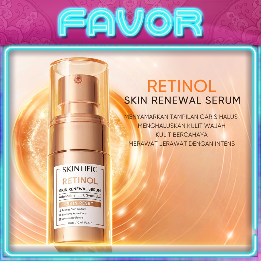Jual SKINTIFIC Retinol Skin Renewal Serum 20 ml | Encapsulated Retinol ...