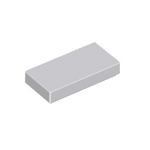 Jual Lego Light Bluish Gray Part 3069b Tile 1 x 2 with Groove | Shopee ...