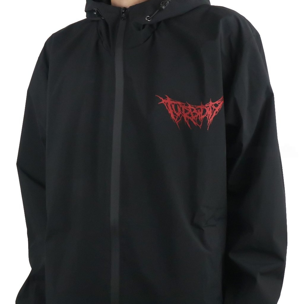 Jual WINDBREAKER TURBIDITY - GIGANTIC RED CAGOULE | Shopee Indonesia