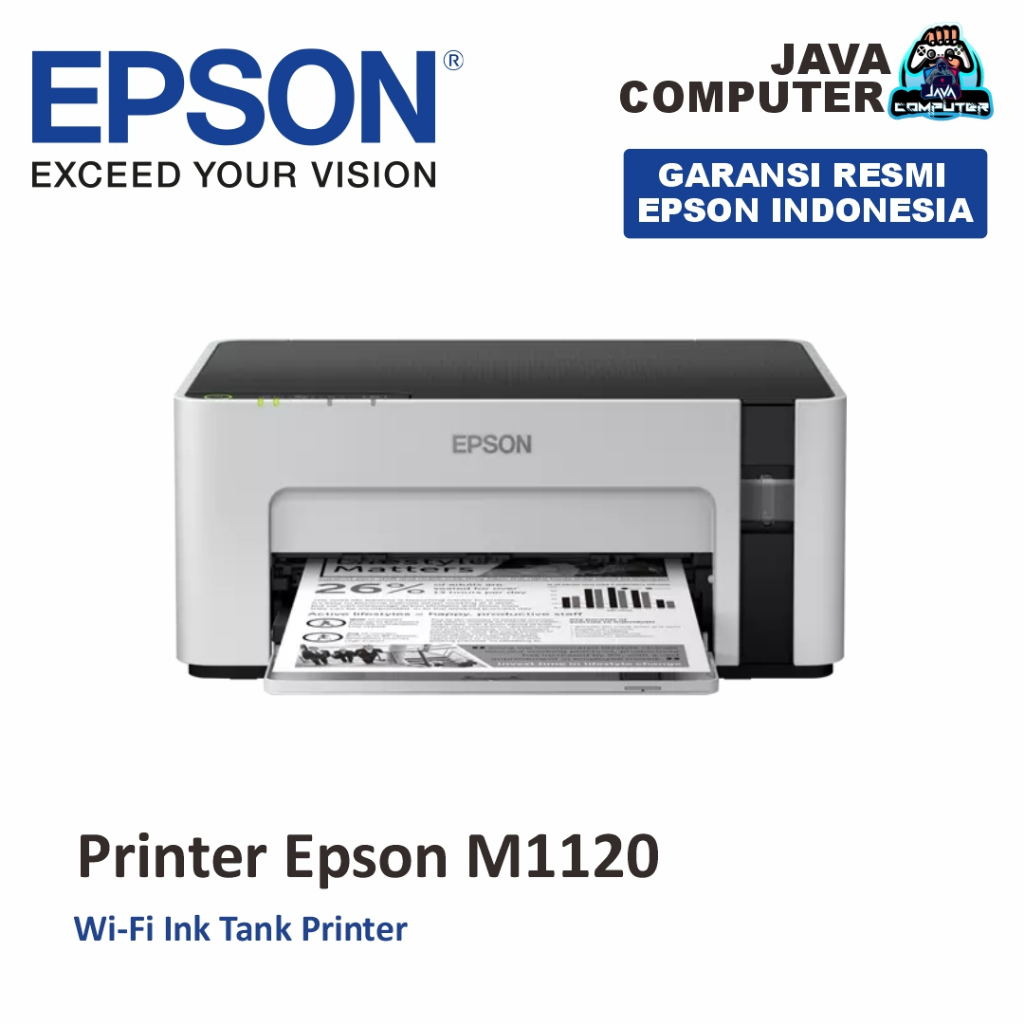 Jual Epson EcoTank Monochrome M1120 Wi-Fi Ink Tank Printer | Shopee ...