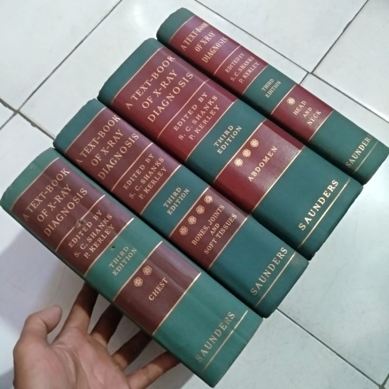 Jual Buku A TEXT-BOOK OF X-RAY DIAGNOSIS VOLUME 1 - 4 - SAUNDERS COMPANY | Shopee Indonesia