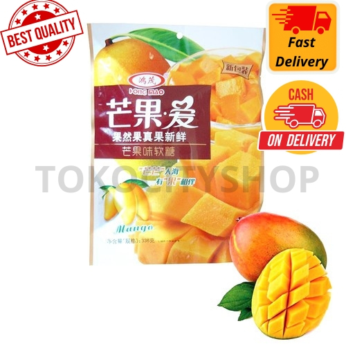 Jual Permen Hong Mao Jelly Rasa Mangga / Permen Jelly | Shopee Indonesia