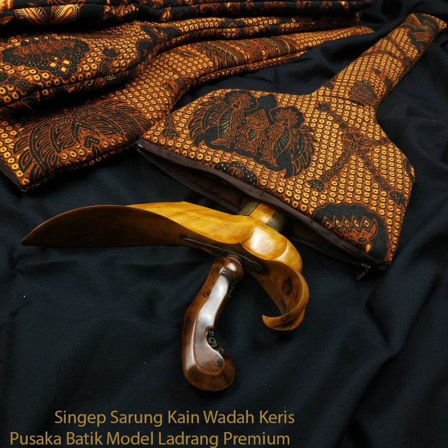 Jual Singep Sarung Kain Wadah Pembungkus Kerise Pusaka Batik Model ...