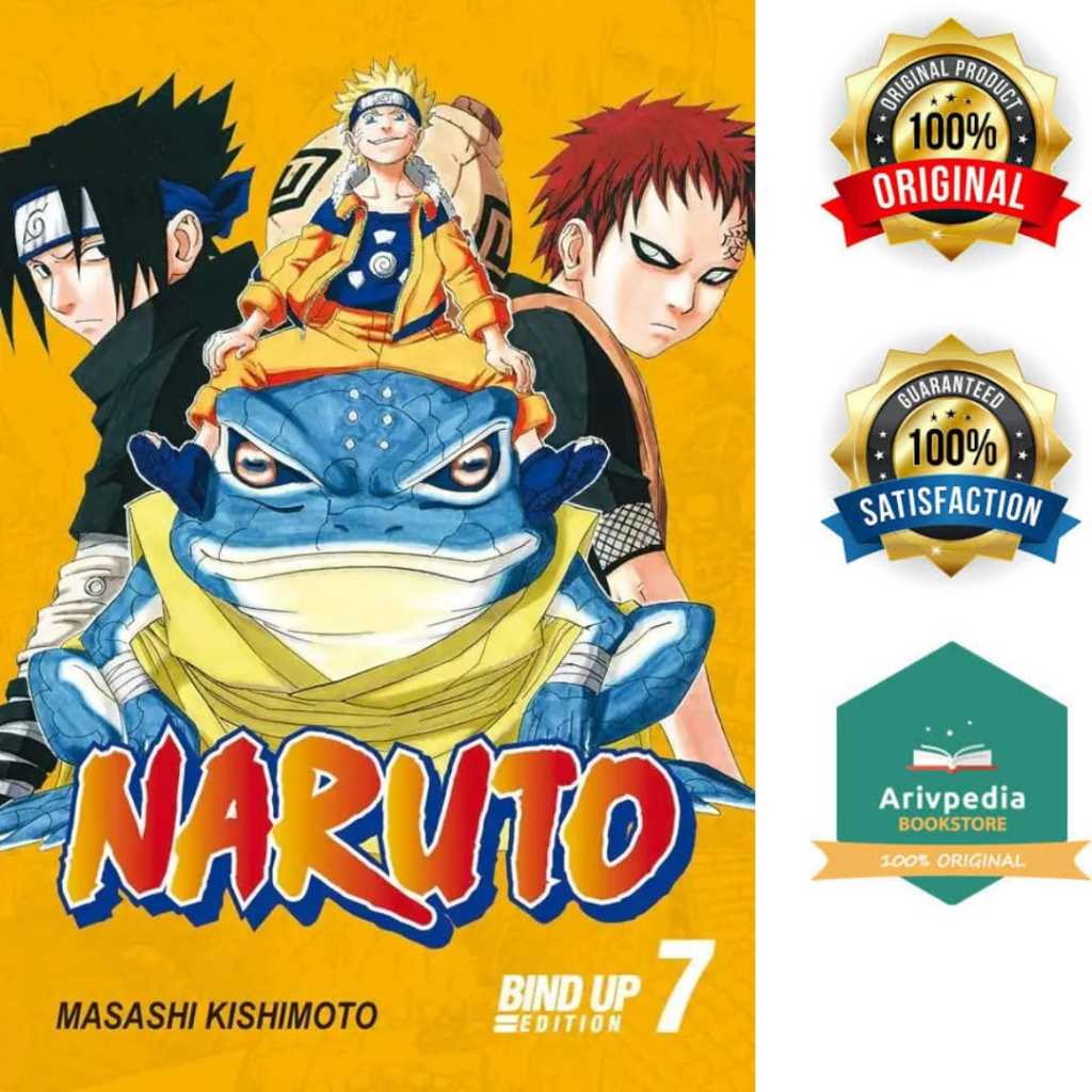Jual Naruto Bind Up Edition 1 2 3 4 5 6 7 8 9 10 by MASASHI KISHIMOTO | Shopee Indonesia