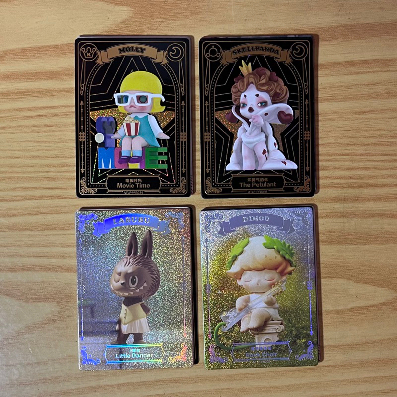 Jual Selected Pop Card Art & Life Trading Card Pop Mart Molly Skull ...