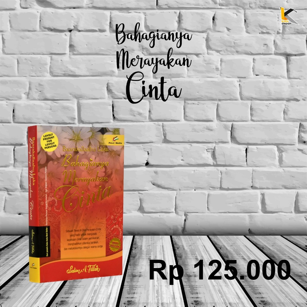 Jual BUKU '' BAHAGIANYA MERAYAKAN CINTA'' | Shopee Indonesia