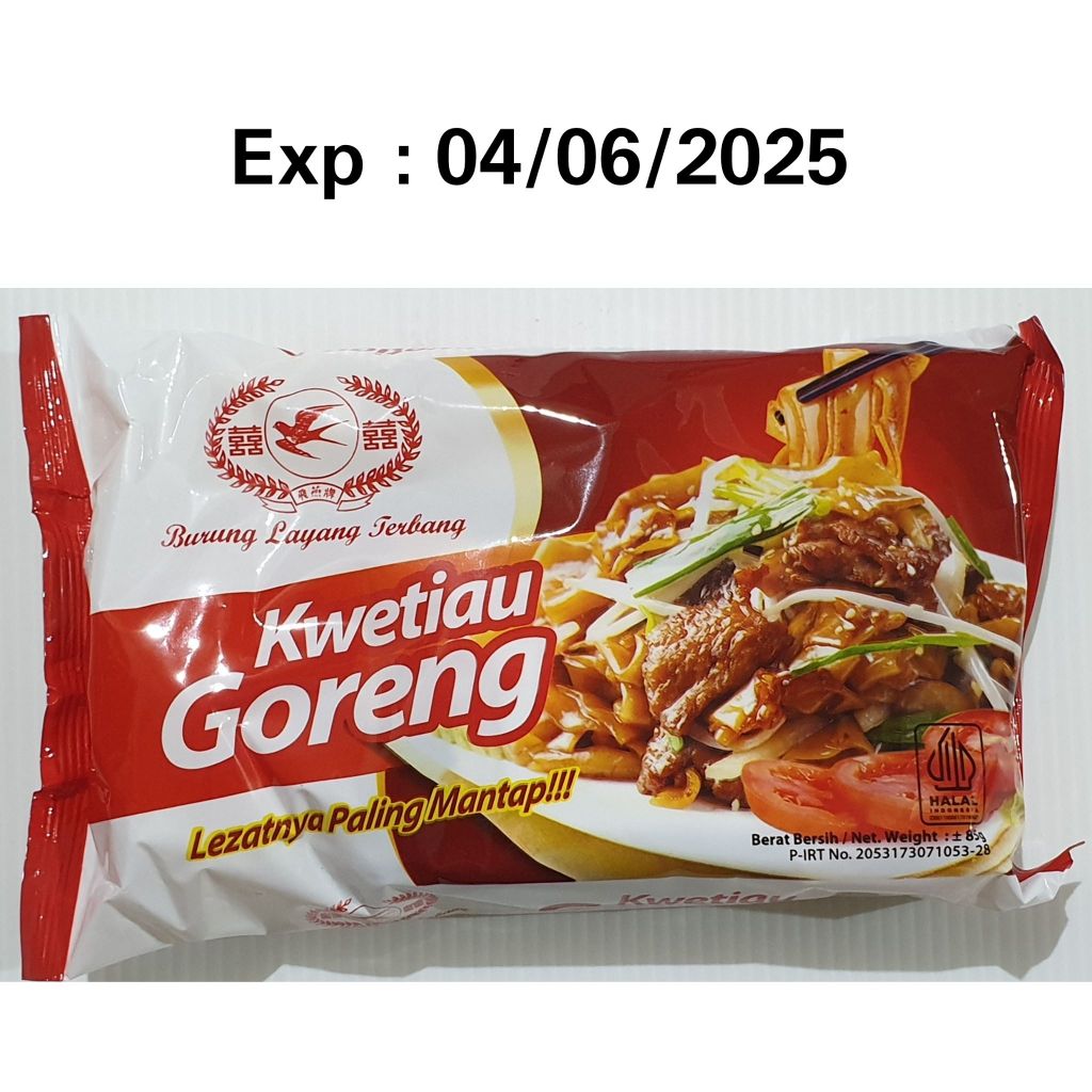 Jual KWETIAW GORENG INSTANT CAP BURUNG LAYANG TERBANG (@85 Gram ...