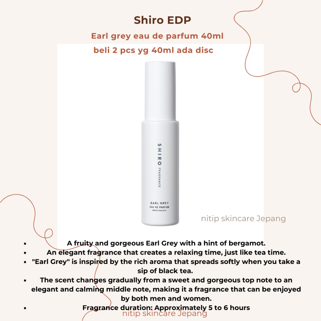 Jual PO jepang -- Shiro eau de parfum, body mist original shiro japan ...