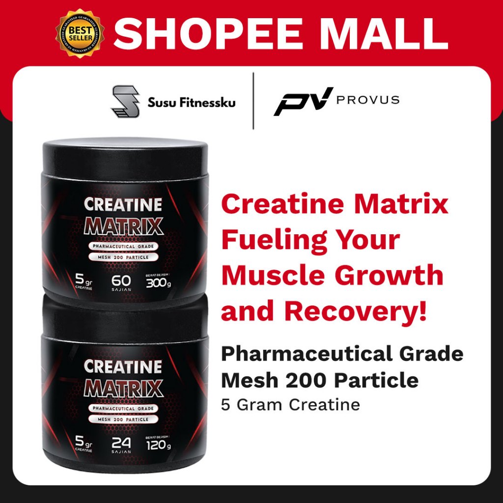 Jual PROVUS Creatine Matrix - Pharmaceutical Grade | Shopee Indonesia