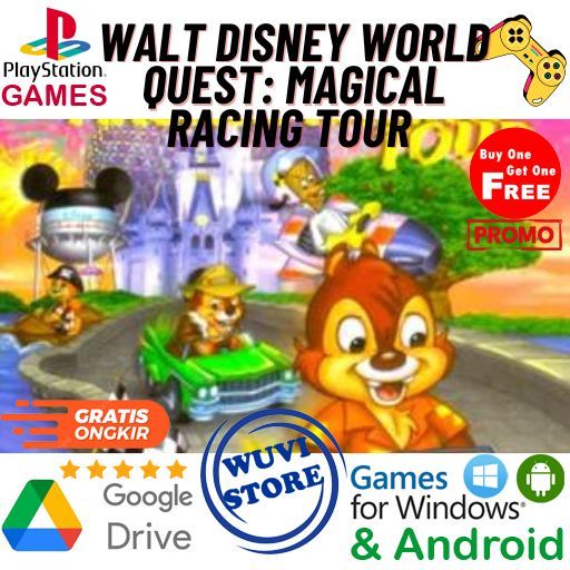 Jual Game PC Walt Disney World Quest: Magical Racing Tour PS1 | Bisa ...