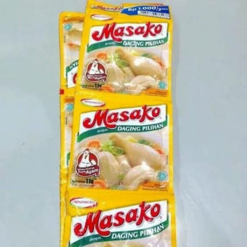 Jual Masako kaldu ayam isi 1 renceng ( 12 sachet ) | Shopee Indonesia