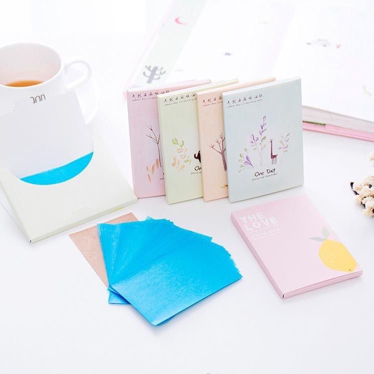Jual Kertas Minyak Wajah / Face Oil Control Paper ( isi 50pcs ...