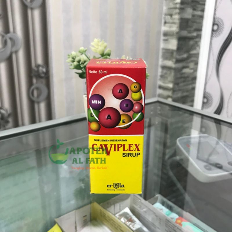 Jual CAVIPLEX SYR 60ml (MULTIVITAMIN) | Shopee Indonesia