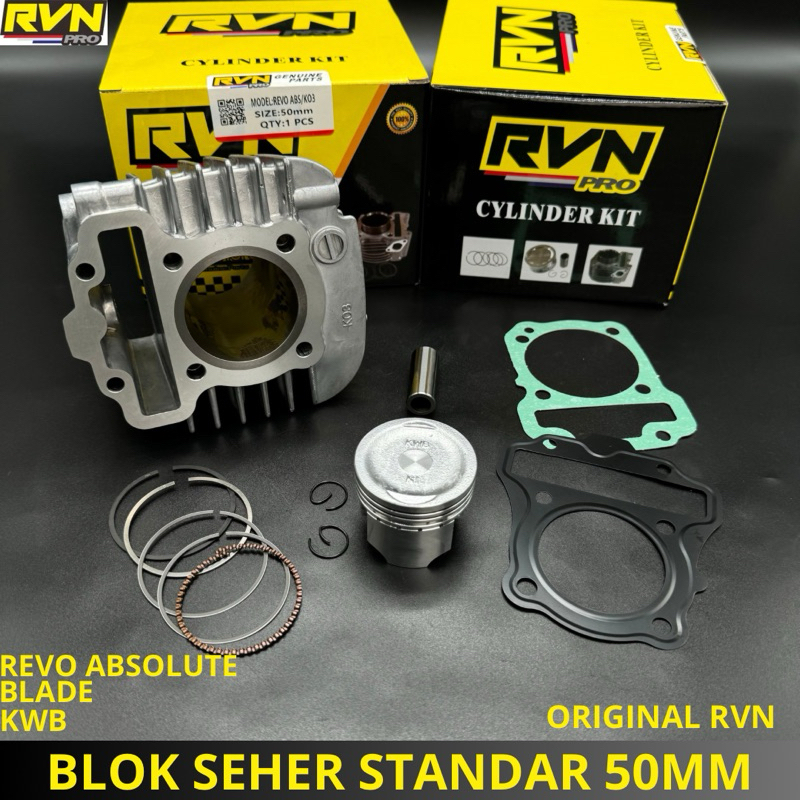 Jual BLOK SEHER BORING REVO ABSOLUTE BLADE ORIGINAL RVN KWB PLUS RING PISTON KIT SEPAKET FREE ...