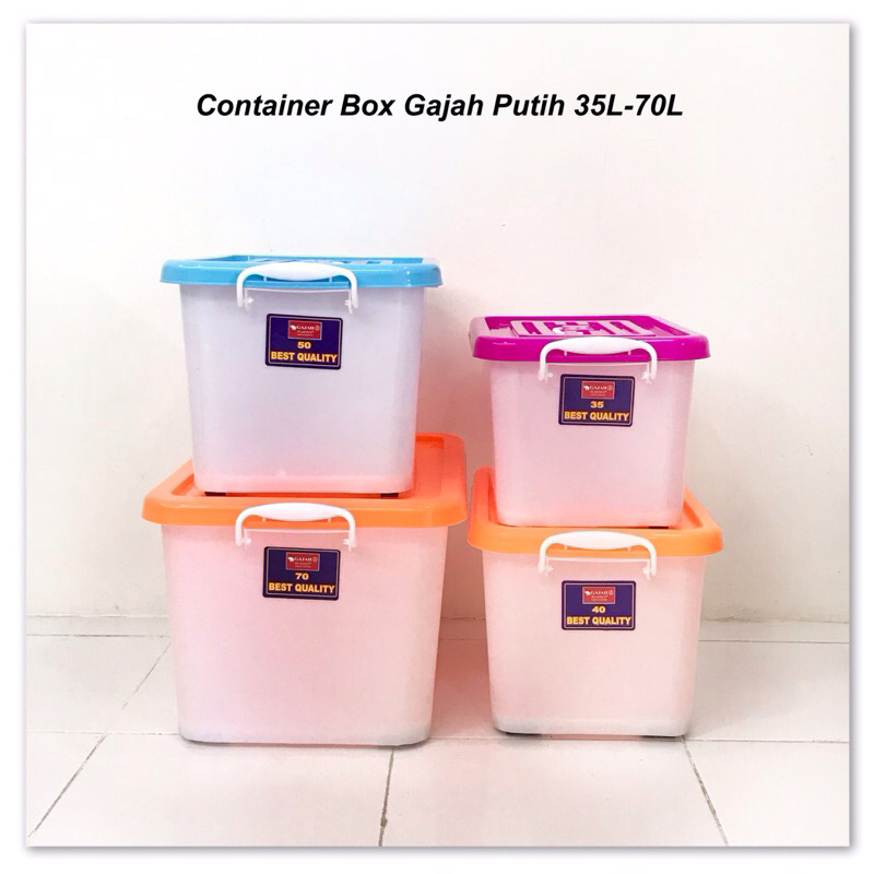 Jual Container Box (CB) Gajah 35L, 40L, 50L, 70L | Shopee Indonesia