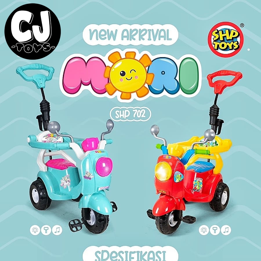 Jual MORI 702 SHP TOYS - Mainan Motoran Maenan motor Scooter anak ...