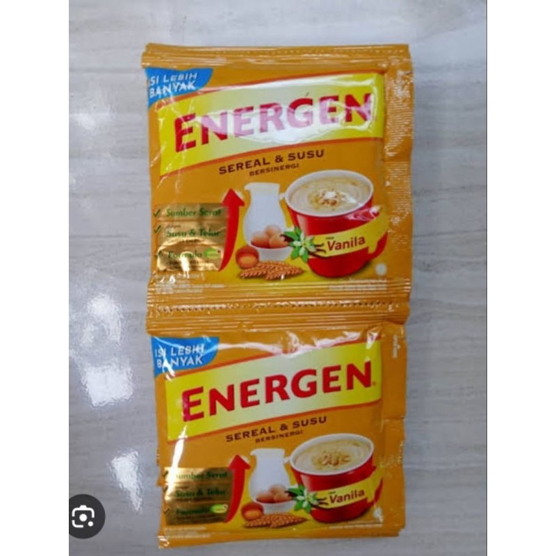 Jual Energen Sereal dan Susu / Minuman Energen Sereal 30 gram isi 10 ...