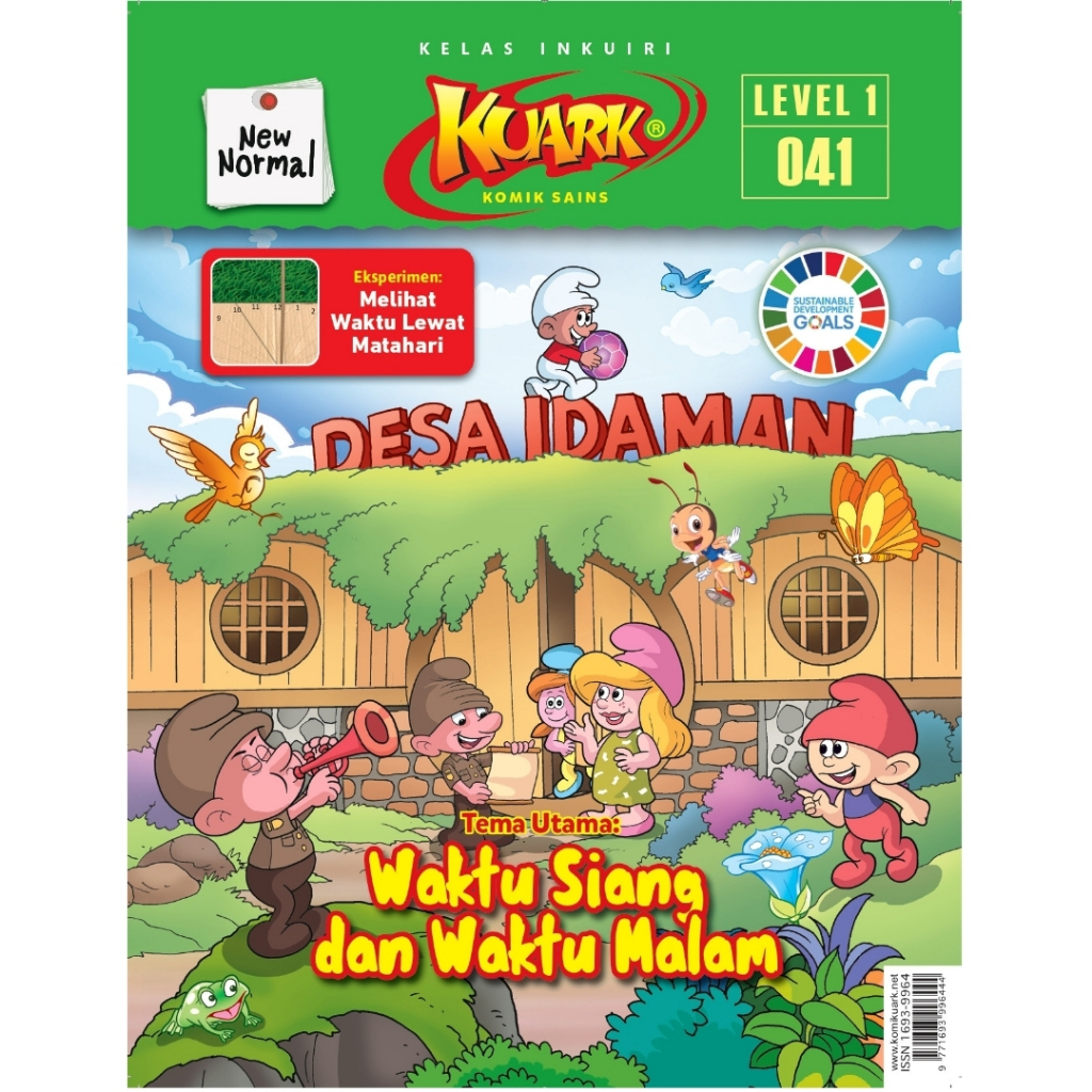 Jual KUARK Komik Sains Level I Nomor 041 New Normal - Materi OSK 2025 ...