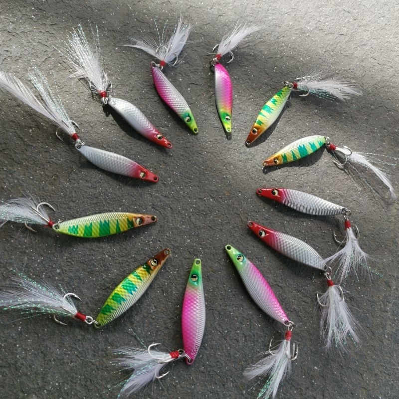 Jual spoon lure 3d umpan pancing metal spoon | Shopee Indonesia