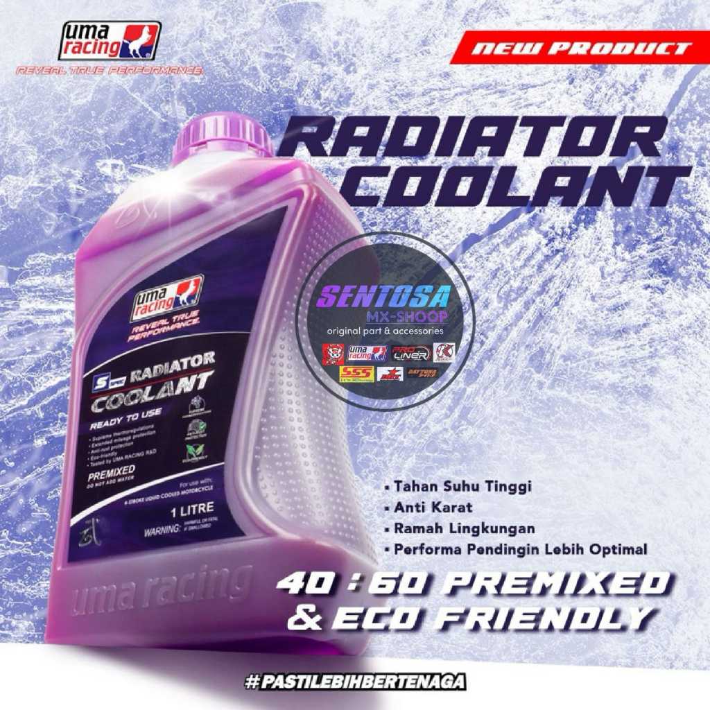 Jual AIR RADIATOR / RADIATOR COOLANT UMA RACING 1LITTER ORIGINAL ...
