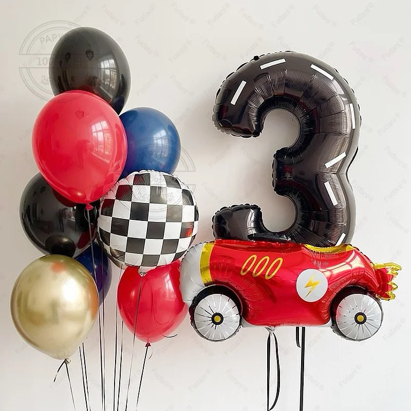 Jual PAKET BALON VINTAGE ANGKA RACING 100cm | Shopee Indonesia