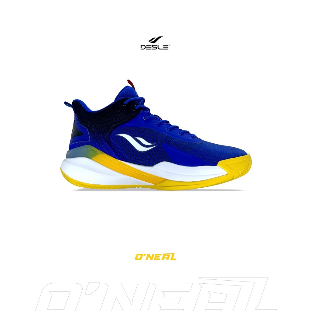 Jual Desle Sepatu Basket O'neal Snorker Blue Kuning | Shopee Indonesia