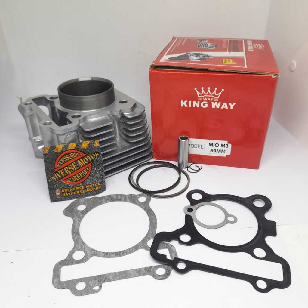 Jual BLOK SEHER MIO M3 59MM RACING BLOK MIO Z MIO 125 SOUL GT125 CYLINDER BORE UP XB | Shopee ...
