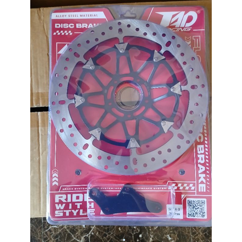 Jual DISC BRAKE TAD PANIGALE JUPITER Z 300MM BLACK/SUPRA 300MM BLACK ...