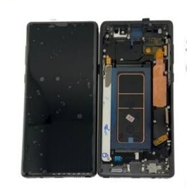 Jual LCD SAMSUNG NOTE 9 OLED +FRAME | Shopee Indonesia