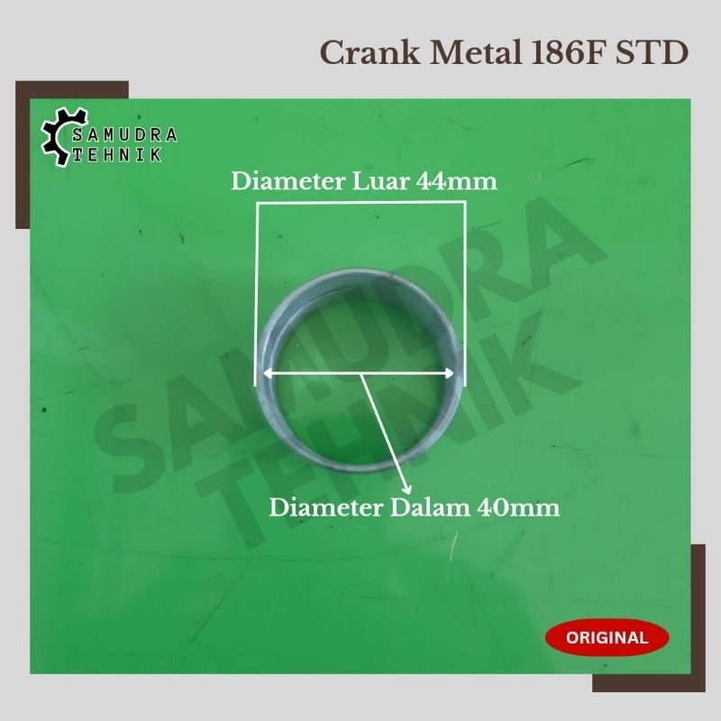 Jual Crank metal/Metal duduk mesin/genset solar 186F/FA jenis KIPOR,KAMA,KRISBOW | Shopee Indonesia
