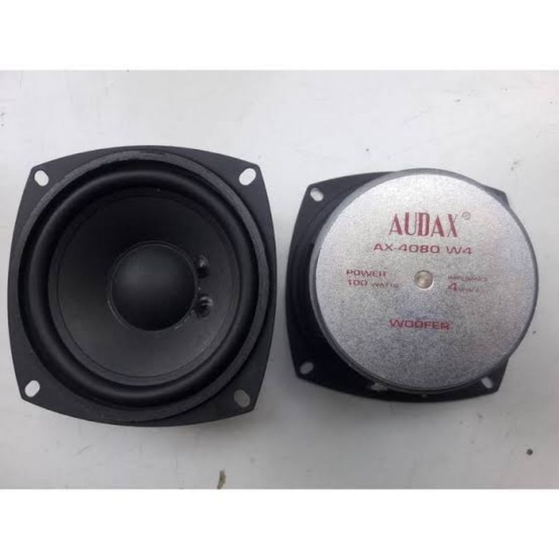 Jual Speaker Woofer Audax AX-4080 W4 ORIGINAL | Shopee Indonesia
