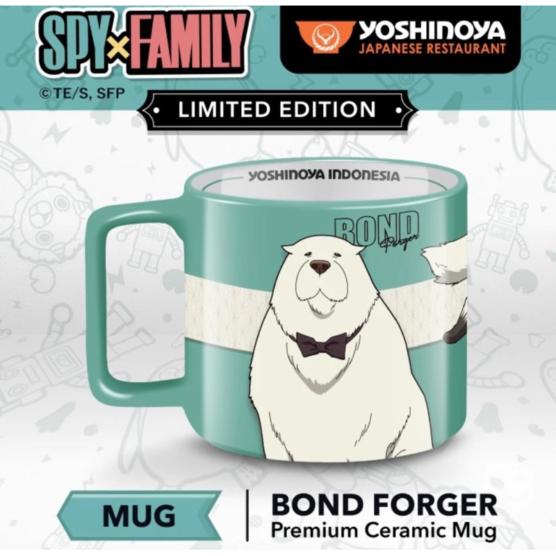 Jual (Sold Out) Yoshinoya X Spy X Family Bond Forger Mug Porcelain ...