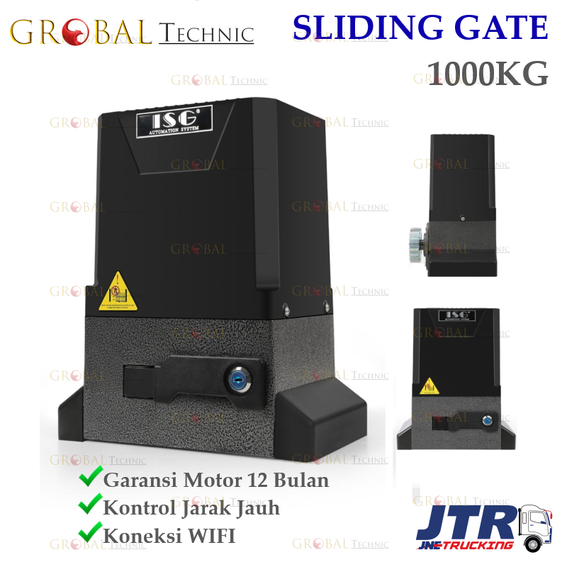 Jual Automatic Sliding Gate ISG 1000KG AC Motor Magnetic / Mesin Pintu ...