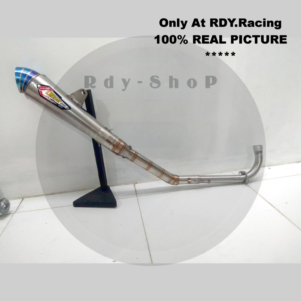 Jual Ekzos Creampie Paip Wave 100 Dash Mr1 Fx110 Srl Piping Road Race ...