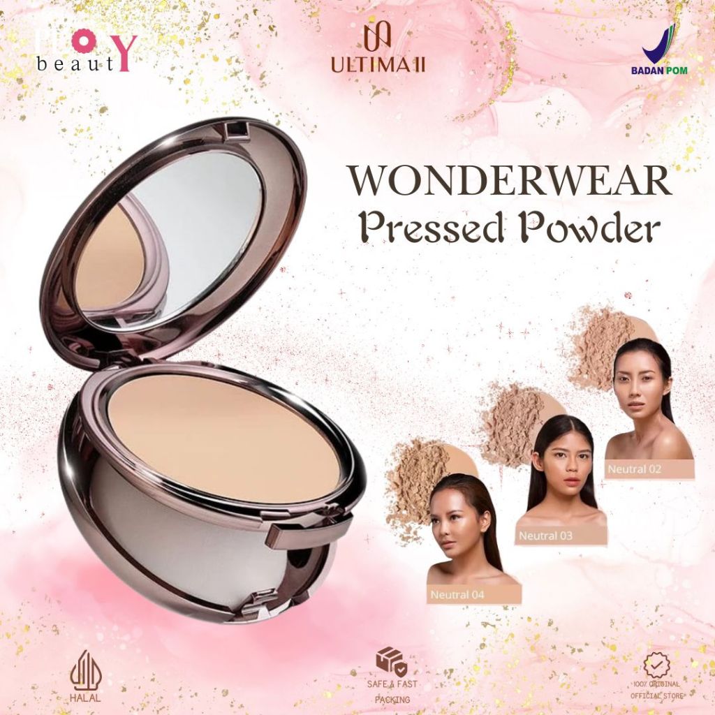 Jual ULTIMA II Wonderwear Pressed Powder |10g | Shopee Indonesia