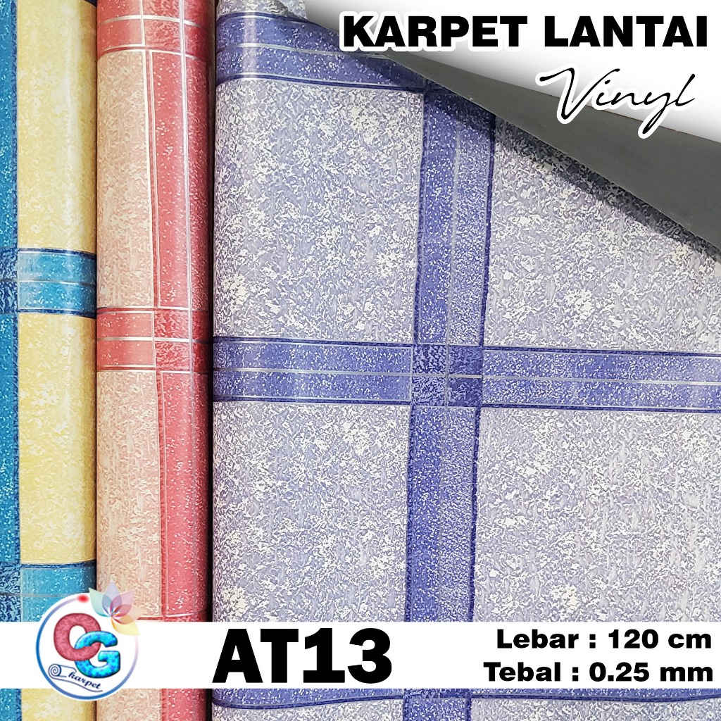 Jual Karpet Lantai/Meja Plastik/Vinyl Lebar 120cm x Panjang per 50cm - AT13 | Shopee Indonesia