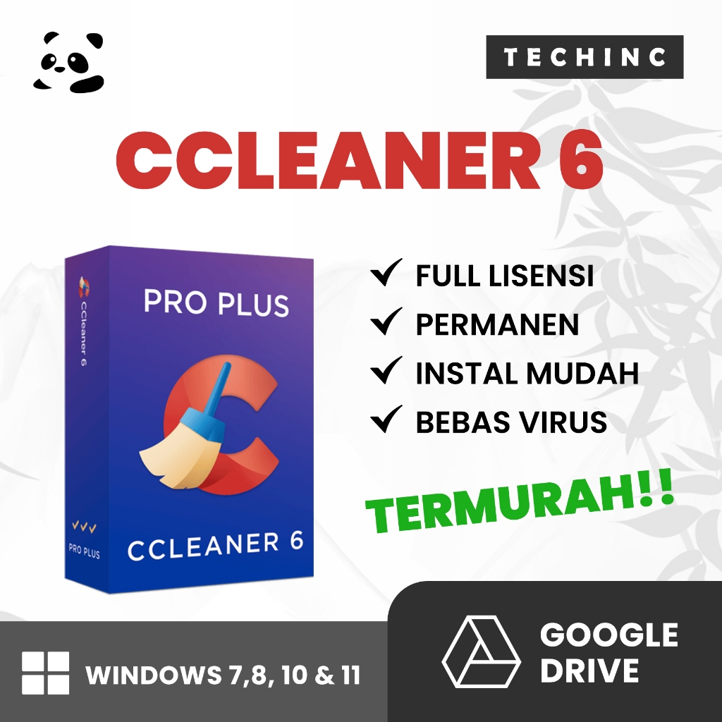 Jual CCleaner 6 Pro Plus Full Version Permanen Premium, Mempercepat PC ...