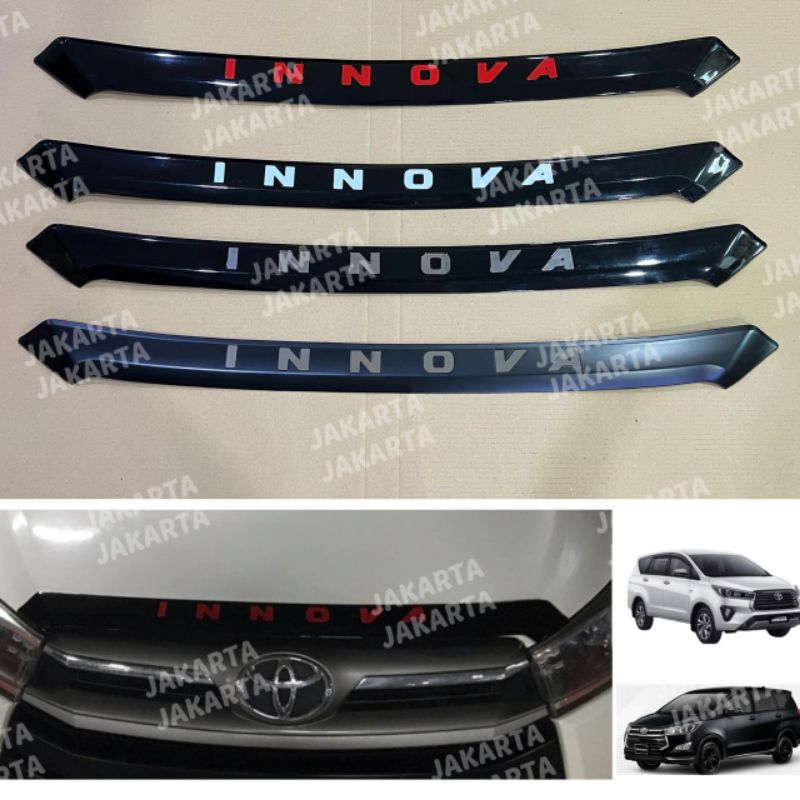 Jual Hood Molding All New Innova Reborn 2016 2021 2022 2023 List Kap Mesin Merah Putih Chrome ...